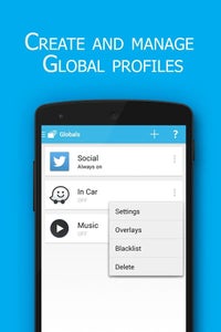 Overlays for Android lets you float widgets and controls as you please ...