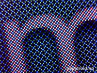 Note 4 put under the microscope, reveals a PenTile diamond pixel matrix ...