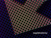 Note 4 put under the microscope, reveals a PenTile diamond pixel matrix ...