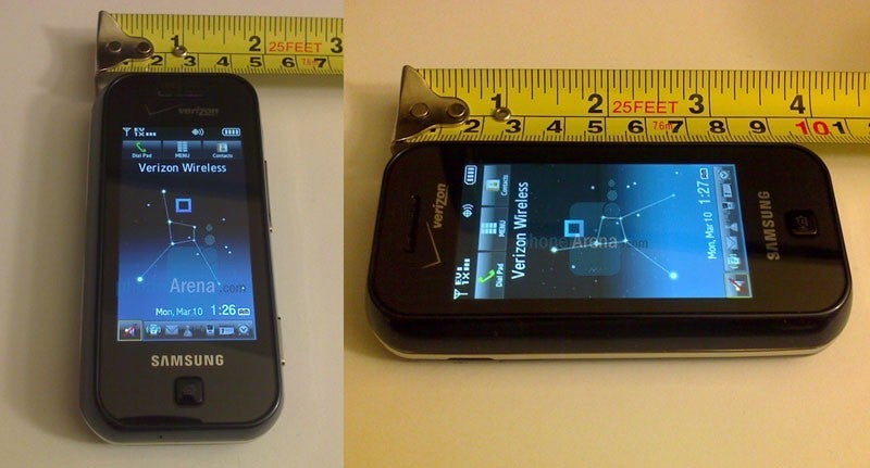 New spy pics of Samsung Glyde U940 - PhoneArena