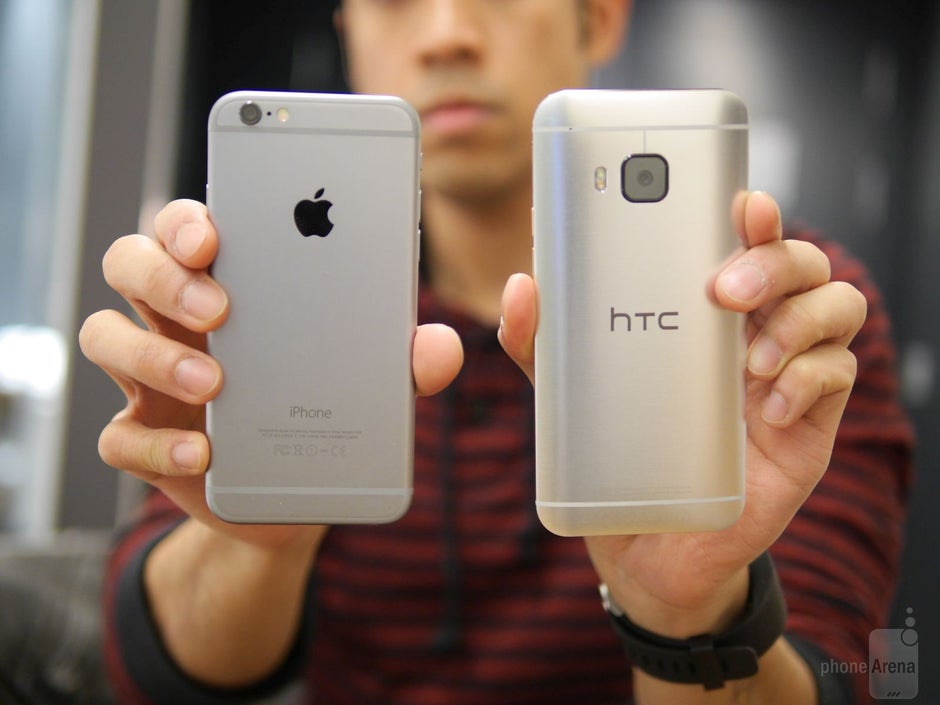 HTC One M9 vs Apple iPhone 6: first look - PhoneArena