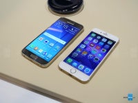 Samsung Galaxy S6 vs Apple iPhone 6: first look - PhoneArena