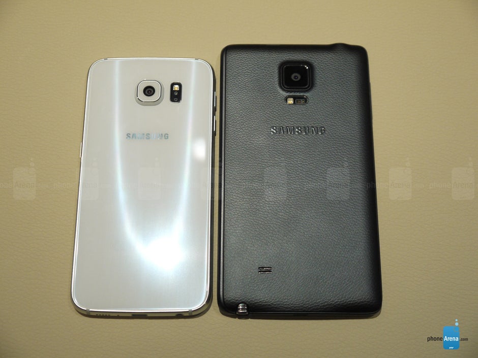 Samsung Galaxy S6 vs Galaxy Note Edge: first look - PhoneArena