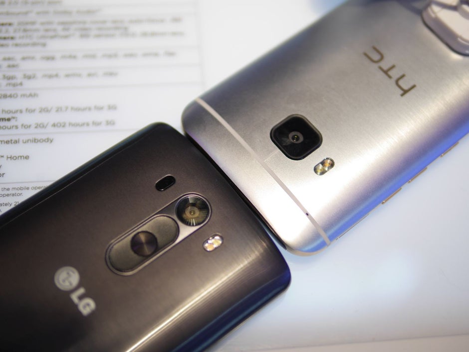 HTC One M9 versus LG G3: first look - PhoneArena