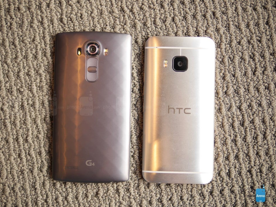 LG G4 vs HTC One M9: first look - PhoneArena