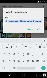 How to add website links to your Android home screen - PhoneArena
