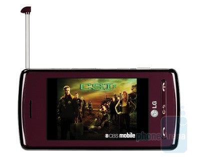 LG Vu now available in burgundy - PhoneArena