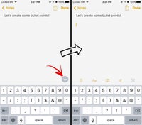 iPhone tutorial: How to create checklists and bullet points in iOS 9's ...