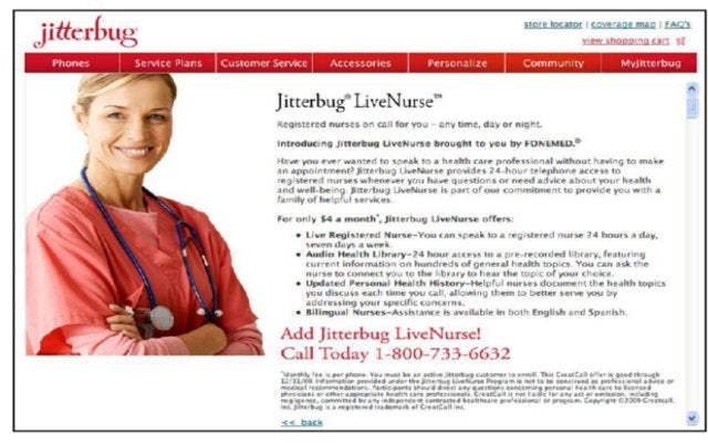 Jitterbug offers LiveNurse service - PhoneArena