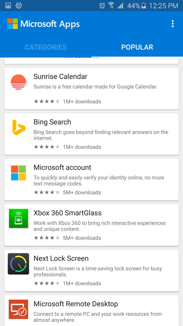 Microsoft Apps is a Microsoft app for finding other Microsoft apps ...
