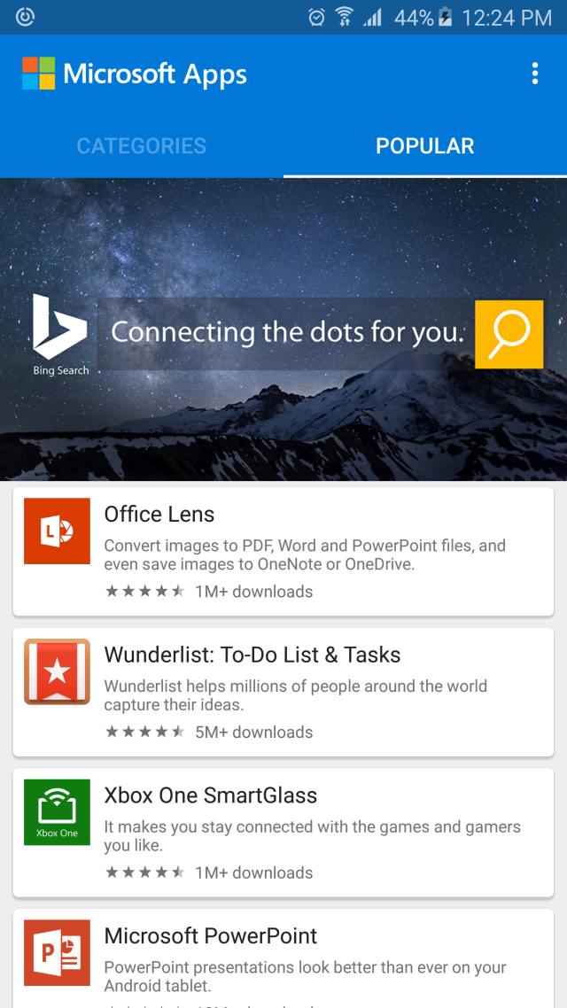 Microsoft Apps is a Microsoft app for finding other Microsoft apps ...