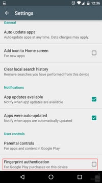 How To Enable Fingerprint Authentication For Google Play Payments