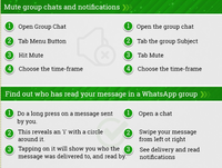 WhatsApp tips and tricks infographic - PhoneArena