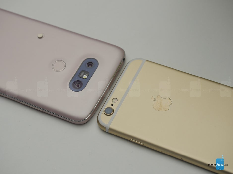 LG G5 vs Apple iPhone 6s: first look - PhoneArena