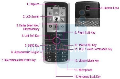 New images of the LG enV Touch and Glance - PhoneArena