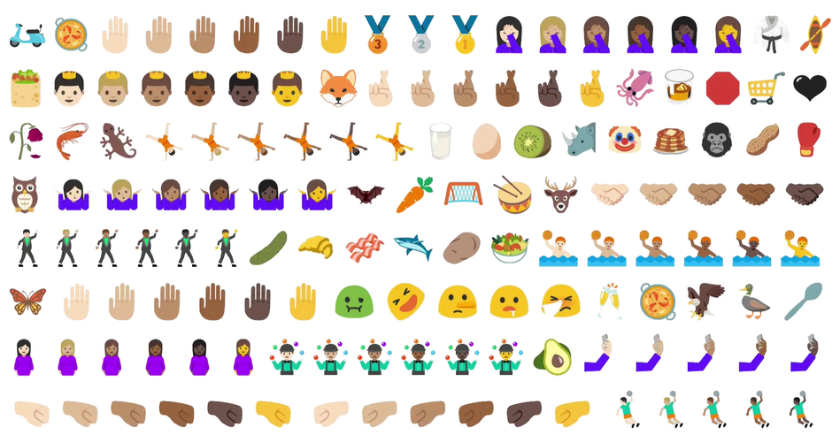 Android N will be the first OS to support Unicode 9, more than 72 new ...