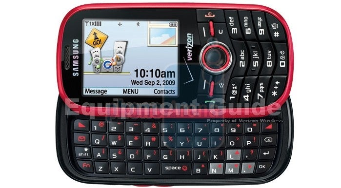 UPDATED: Images, specs and pricing of the Samsung Intensity U450 for ...