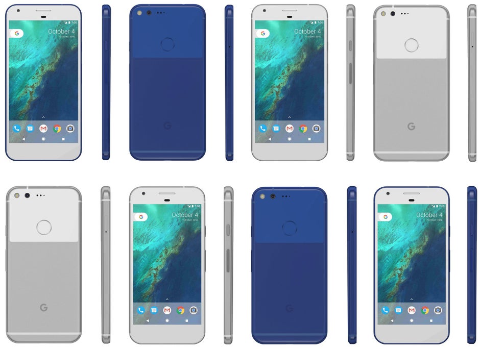 Google Pixel and Pixel XL appear in an awesome blue color that might be ...