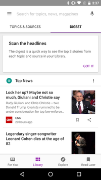 Google gives their Play Newsstand app a fresh, new look - PhoneArena