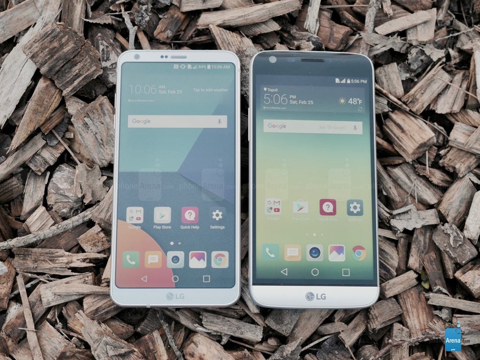LG G5 vs LG G6: first look - PhoneArena