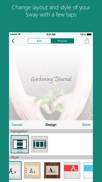 Microsoft updates Sway for iOS with new templates - PhoneArena