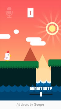 Chicken Scream is a game where you make a chicken run by shouting at ...