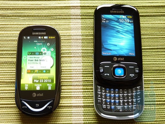 Hands on with the Samsung Strive and Sunburst | PhoneArena reviews ...