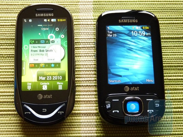 Hands on with the Samsung Strive and Sunburst | PhoneArena reviews ...