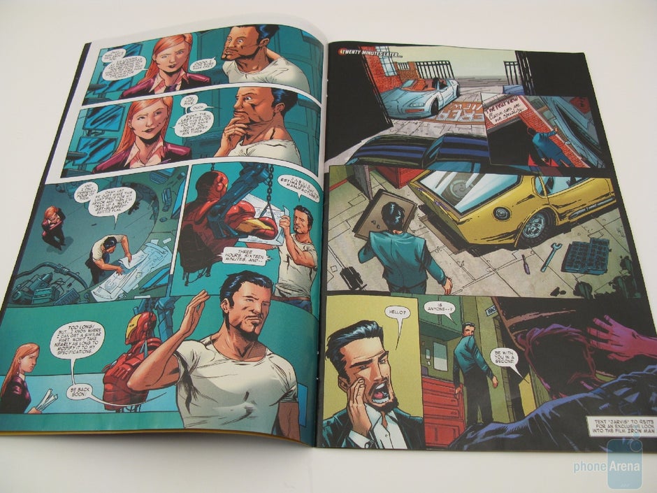 Augmented Reality with the LG Ally and IM2 Comic Book - PhoneArena