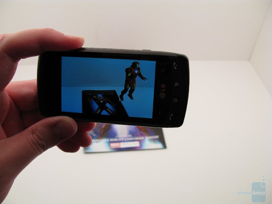 Augmented Reality with the LG Ally and IM2 Comic Book - PhoneArena