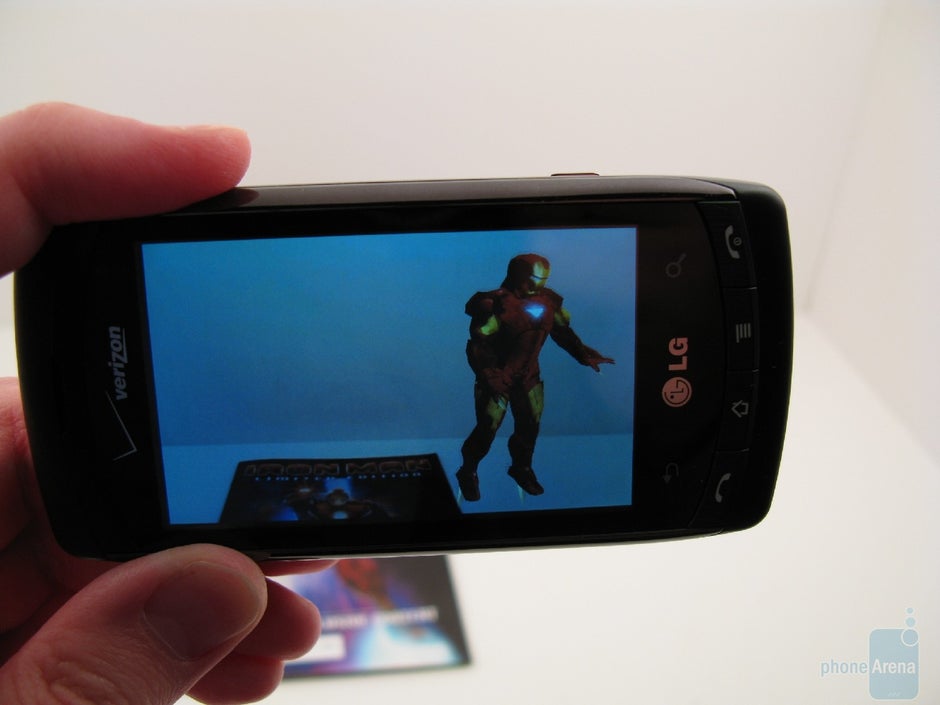Augmented Reality with the LG Ally and IM2 Comic Book - PhoneArena