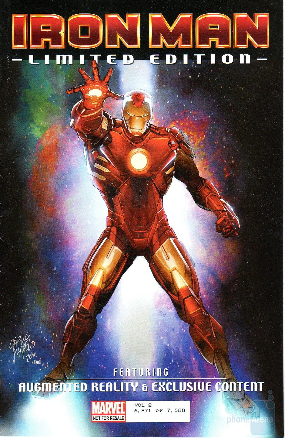 Augmented Reality with the LG Ally and IM2 Comic Book - PhoneArena