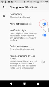 How to disable notification dots on Android 8 Oreo - PhoneArena