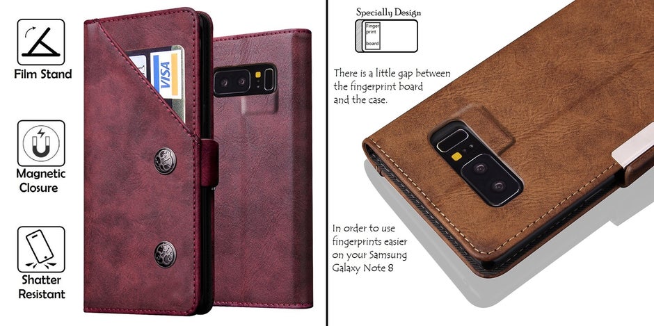 9 of the best leather cases you can get for your Galaxy Note 8 - PhoneArena