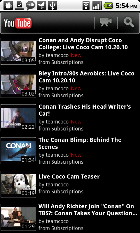 New YouTube app for Android 2.2+ phones brings portrait viewing and ...