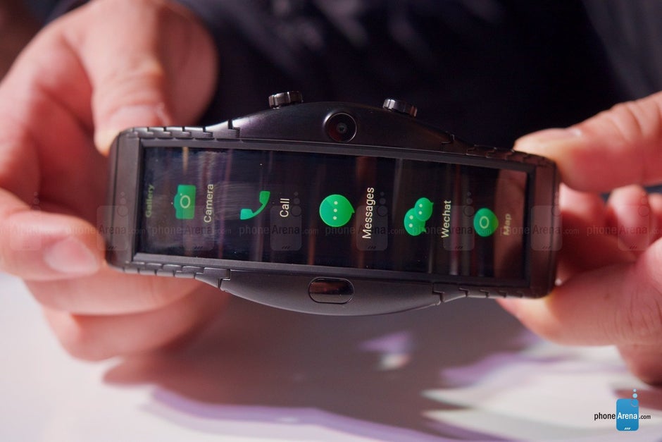 A wearable phone with flexible OLED display? Thanks, but no - PhoneArena