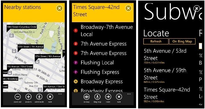 'New York Subway' app arrives for WP7 - PhoneArena