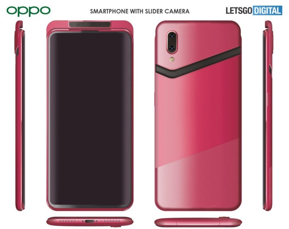 Oppo receives another patent for a phone with a camera slider - PhoneArena