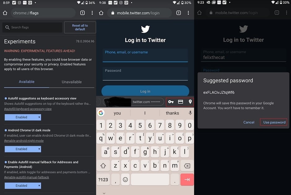 Google revamps autofill UI for the Android version of Chrome - PhoneArena
