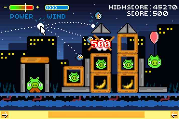 Mock screenshots provide a retro glimpse of Angry Birds in the 90s ...