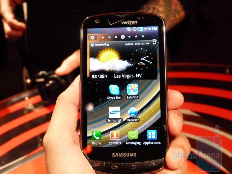 Samsung 4G LTE smartphone Hands-on | PhoneArena reviews - PhoneArena