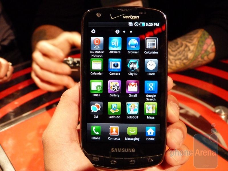 Samsung 4G LTE smartphone Hands-on | PhoneArena reviews - PhoneArena