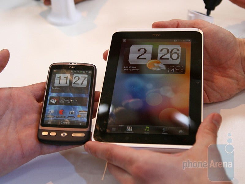 HTC Flyer Hands-on - PhoneArena