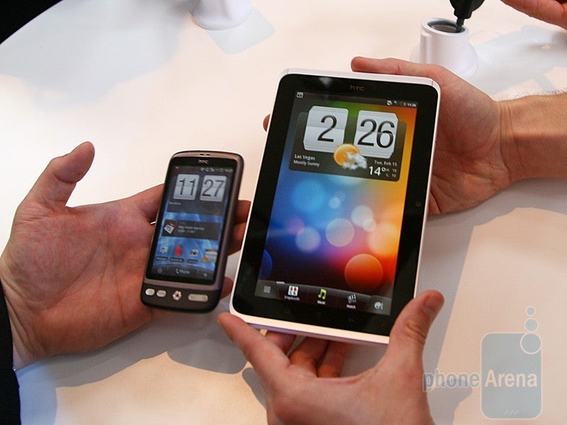 HTC Flyer Hands-on - PhoneArena