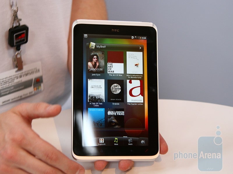 HTC Flyer Hands-on - PhoneArena