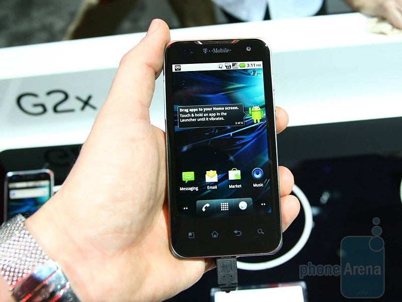 T-Mobile G2x Hands-On - PhoneArena