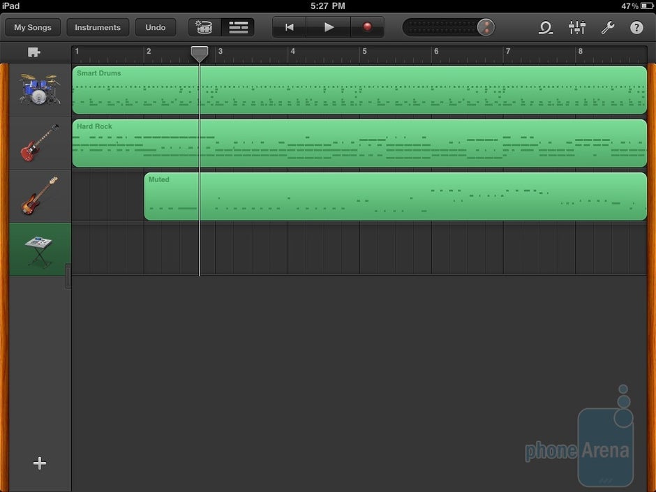 GarageBand for iPad Review - PhoneArena