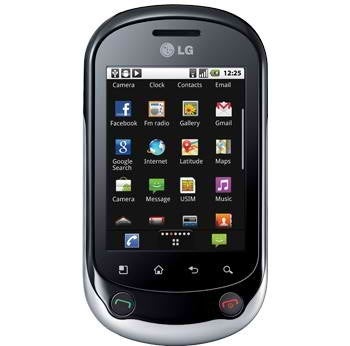 Youth oriented LG Optimus Chat C550 is available with O2 UK as a pay ...