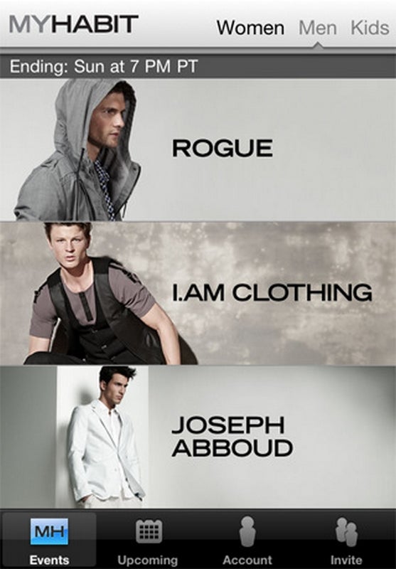MYHABIT for iOS app offers "handpicked selection of designer sales ...