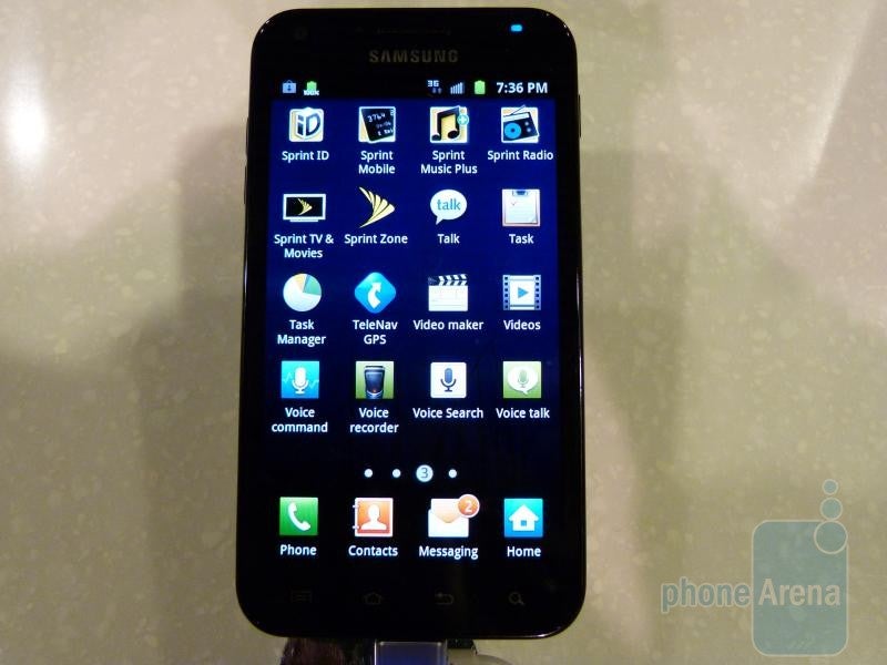 Samsung Epic 4G Touch Hands-on - PhoneArena